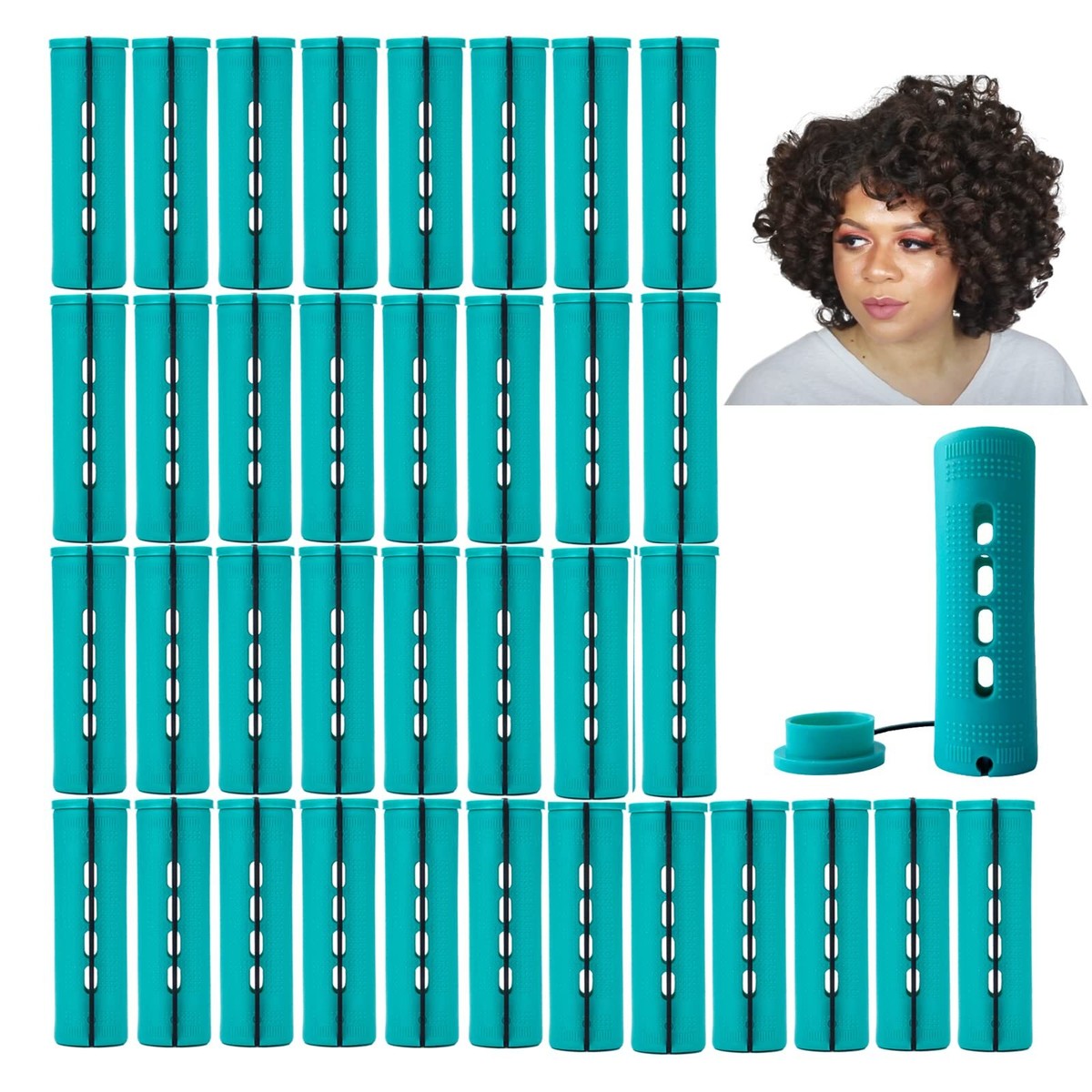 Spiral Perm Rods For Short Hair