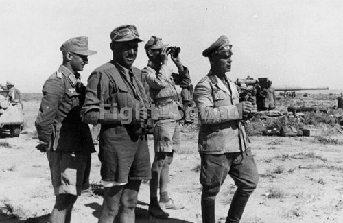 WW2 Picture Photo Egypt 1942 German Field Marshal Erwin Rommel 1396 | eBay