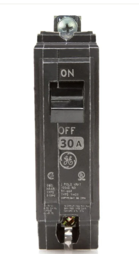 General Electric THQB1130 1 Pole 30A Bolt-On Circuit Breaker | eBay