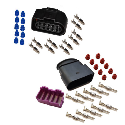 Stecker 10-polig Reparatursatz für VW 1J0973735 1J0973835 ...