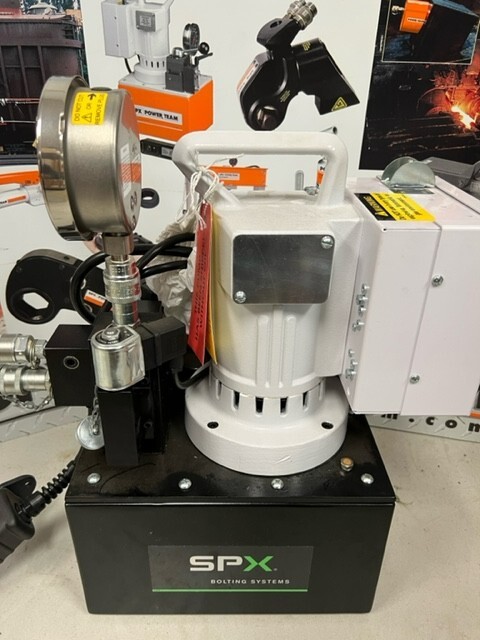 SPX Powerteam hydraulic torque wrench pump electric 10000 PSI | eBay