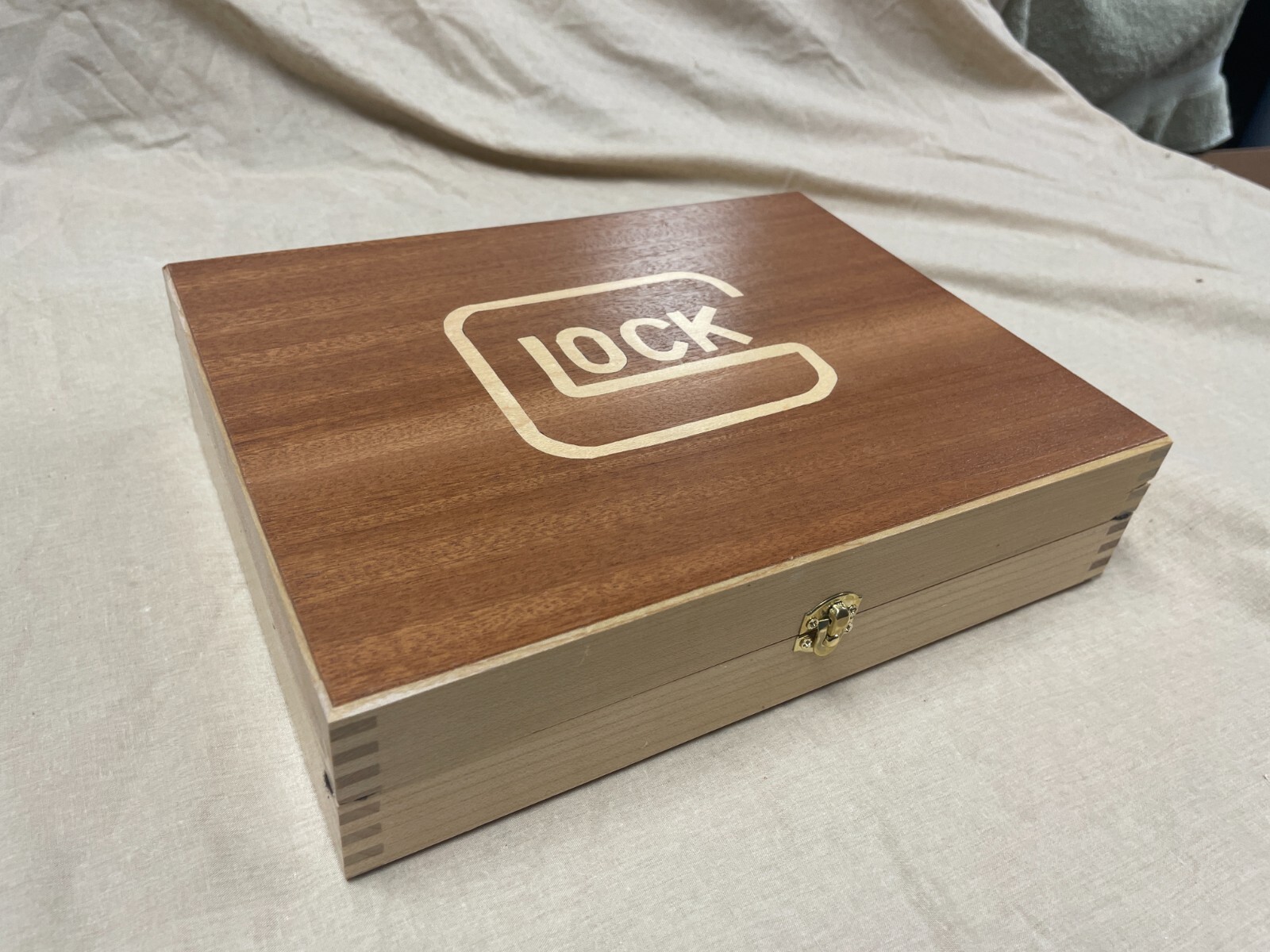 Hand Crafted Glock Solid wood Storage boxes, gun case, display box ...