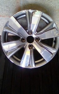 PEUGEOT 2008 Alloy Wheel 4 Stud 6 Spoke Design 6.5J x 16 Inch CH4-20 22 ...