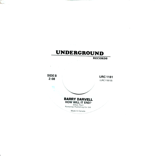 Barry Darvell: How Will It End /Jane Birkin: Je T'aime Moi Non Plus, 45 ...
