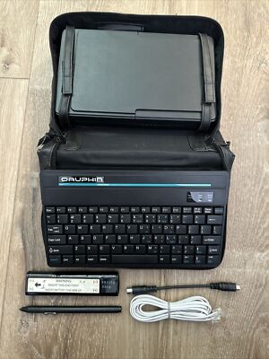 Vintage Dauphin DTR-1 Desktop Rare Old Vintage Hand Held Computer w ...