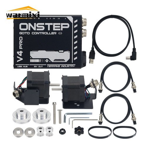 V4 EXOS2 Pro Onstep EXOS2 Equatorial Mount GOTO Upgrade Kit Biaxial Tracking #DE | eBay