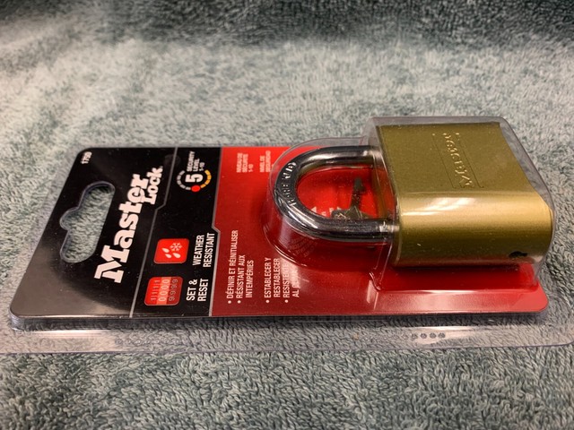 Master Lock 175D Combination Padlock for sale online | eBay