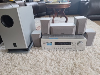 Onkyo HT-R320 Receiver HiFi Stereo 5.1 Channel Home Theater W Speakers ...