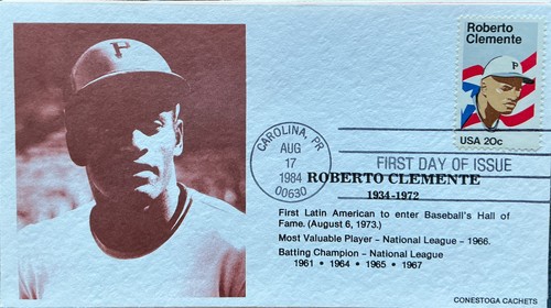Conestoga Cachets 2097 Roberto Clemente Puerto Rico 1st Latin America ...
