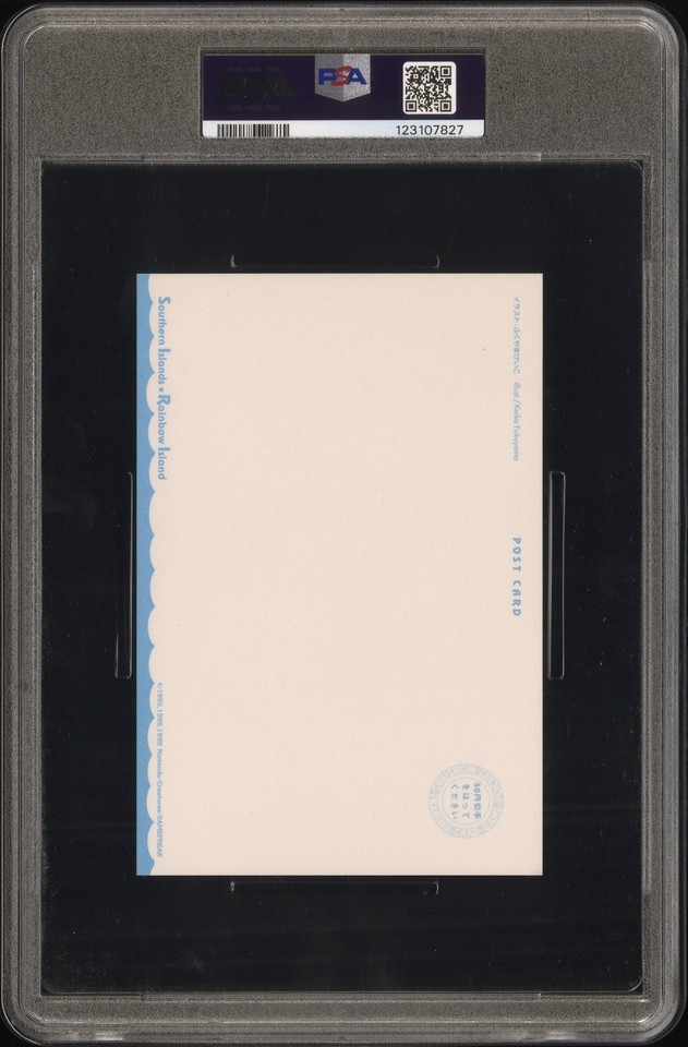 1999 POKEMON JPN SOUTHERN ISLANDS COLLECTION POSTCARD RIVERSIDE PSA 5 ...