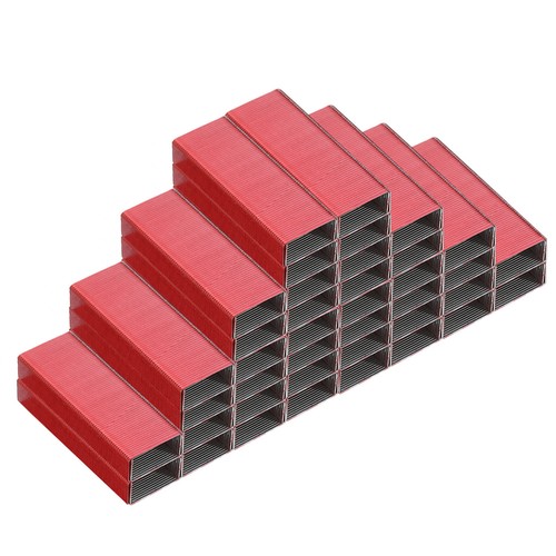8 Pack Staples for Stapler #10 Mini 3/16 Inch Length Staples Red ...