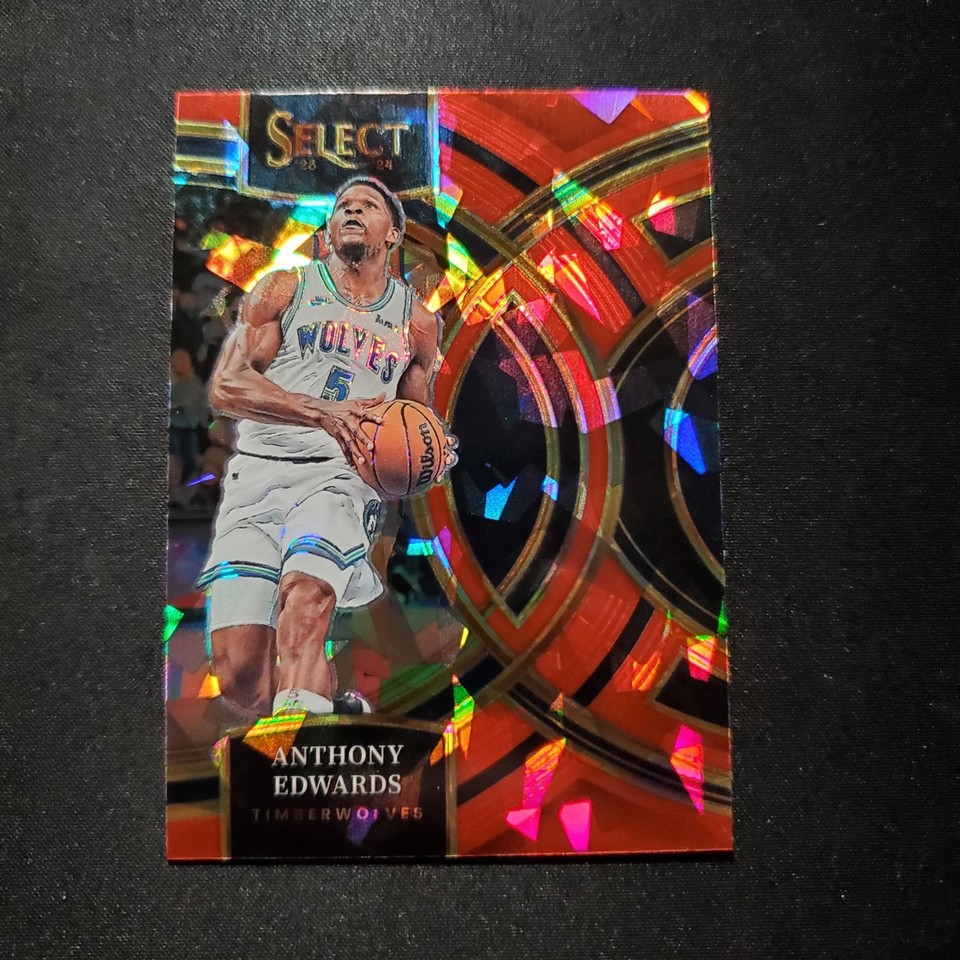 ANTHONY EDWARDS ROOKIE/SERIAL NUMBERED/INSERTS CARDS LOT(3 CARDS)(TC ...