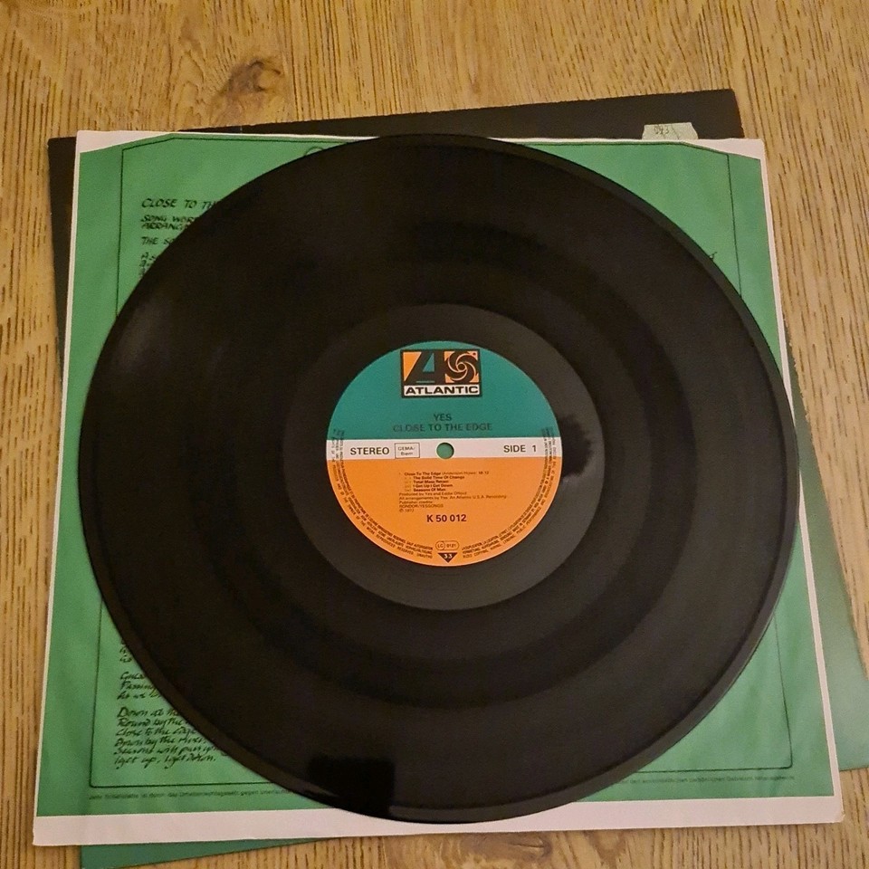 Yes - Close To The Edge 1972 Vinyl LP Album Record | eBay UK