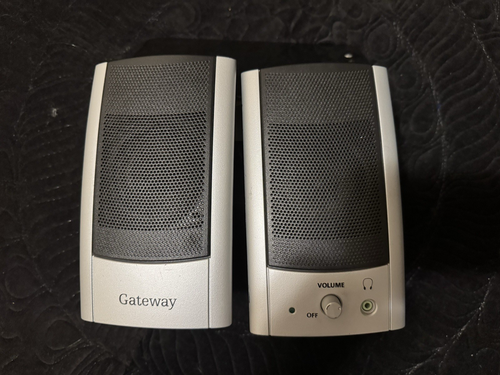 Pair of Gateway Speakers Without Power Adapter - Model # G-Max 2000 | eBay