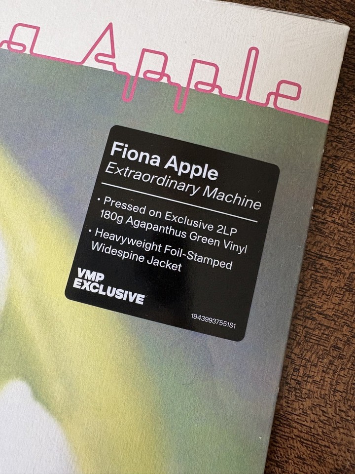 Fiona Apple Extraordinary Machine 2 LP Agapanthus Green Vinyl Me Please ...