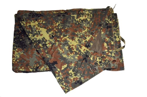 BW Bundeswehr Zeltbahn flecktarn gebraucht Zelt | eBay