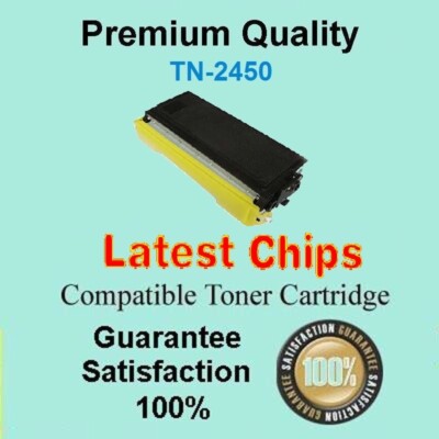 1x TN2430 TN-2450 With CHIP Toner Compatible with Brother MFC L2713DW ...
