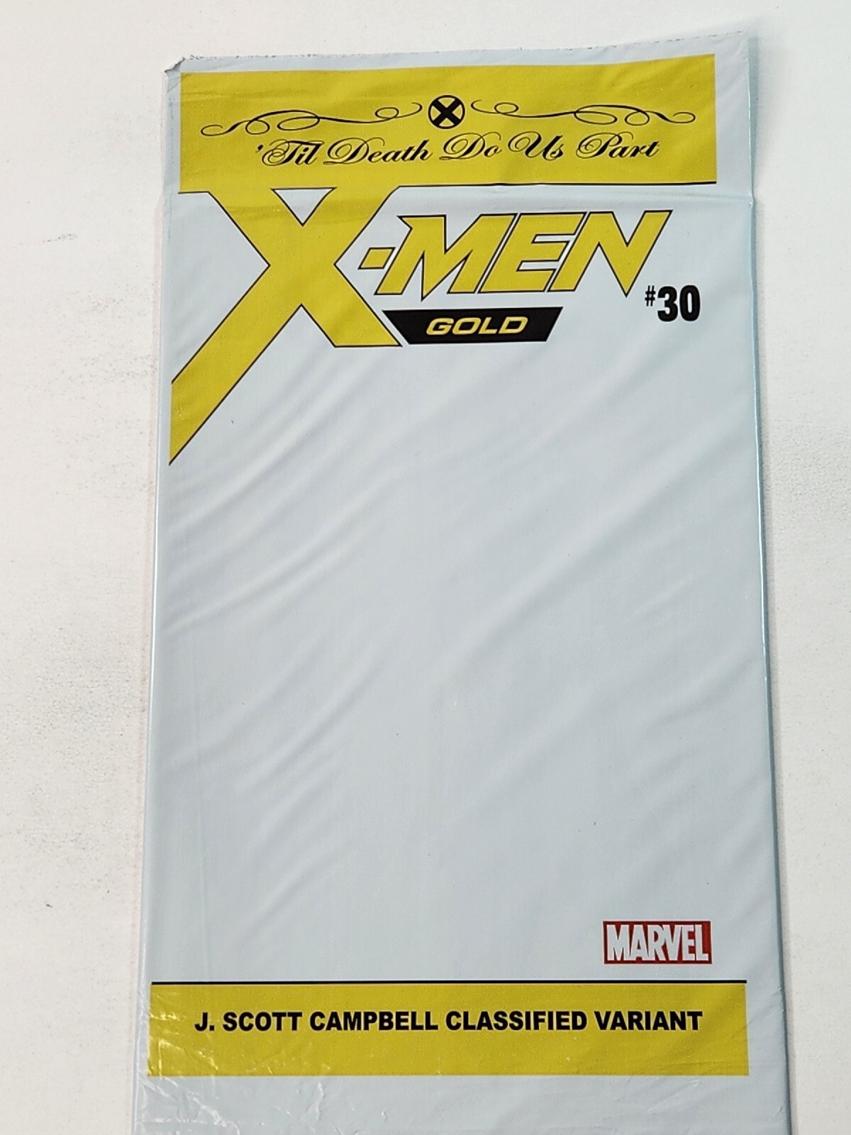 X-Men Gold 30 J. Scott Campbell Classified Variant Sealed Polybag ...