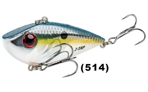 Strike King Crankbait Lipless Red Eye Shad Tungsten 2 Tap Rattle Trap ...