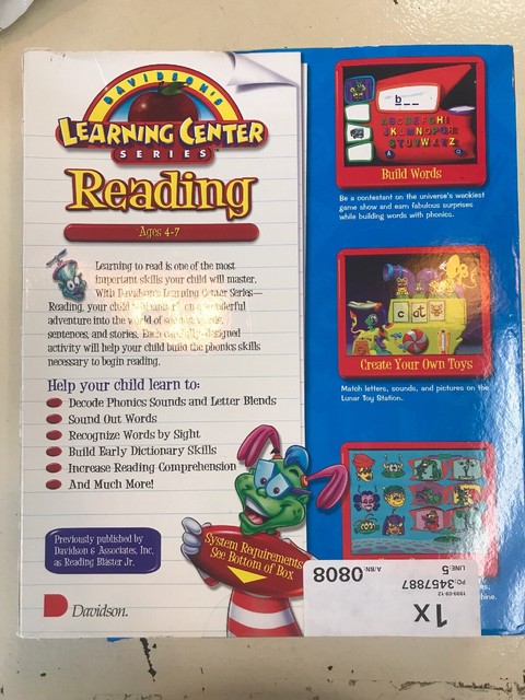 Davidson's Learning Center Series - Reading: Learn to Read with Phonics ...