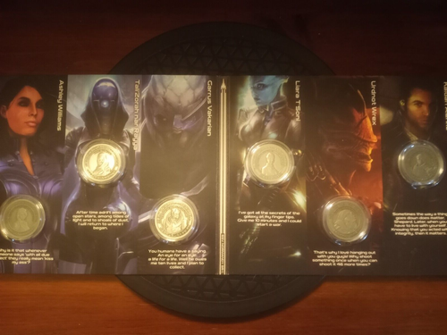 Bioware Mass Effect Coin Album Limited Edition 706 of 2,007 | eBay
