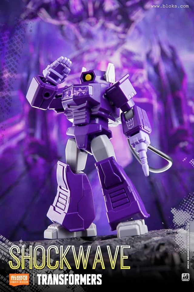 Bloks Transformers G1 Series 4 Model Kit Set of 9 Figures Blind Box US ...