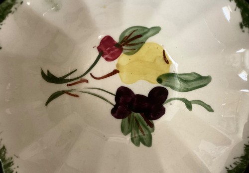 VINTAGE BLUE RIDGE SOUTHERN POTTERY ‘FRUIT FANTASY’ LUGGED CEREAL BOWL ...
