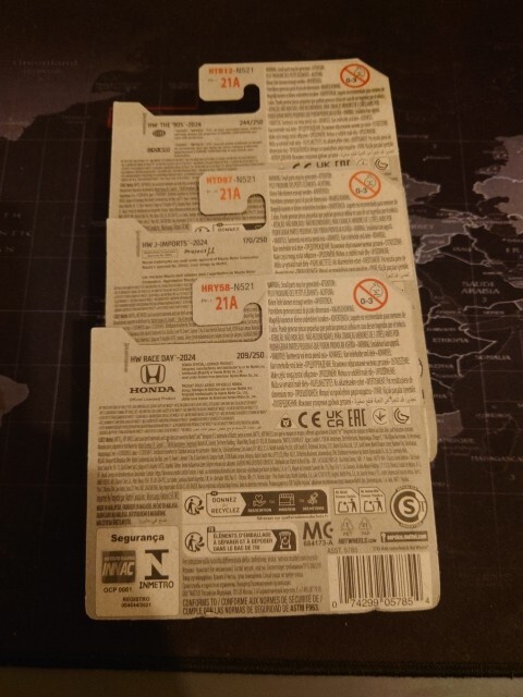 Hot Wheels Bundle 95 Mazda RX-7 Honda S800 Racing 98 Subaru Impreza 22B ...