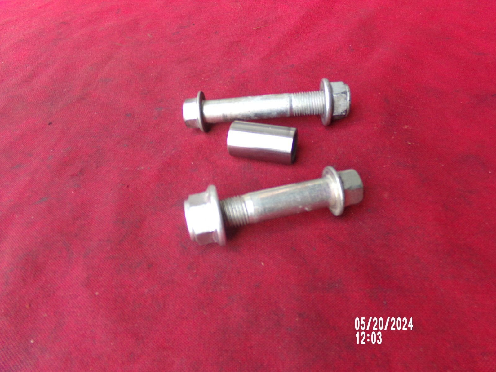 SUZUKI M109R BOULEVARD VZR1800 REAR SHOCK MOUNTING BOLTS 2006-2009 OEM ...