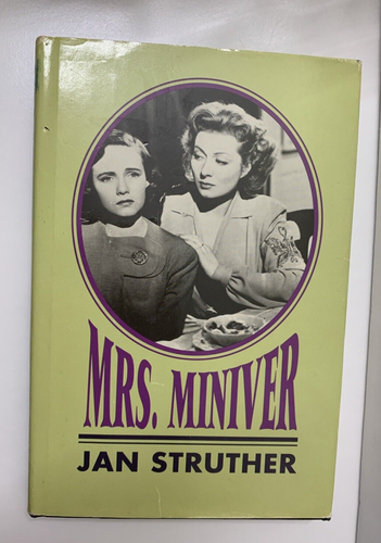 Mrs Miniver - Jan Struther - Hardcover - Double Day - Large Print ...