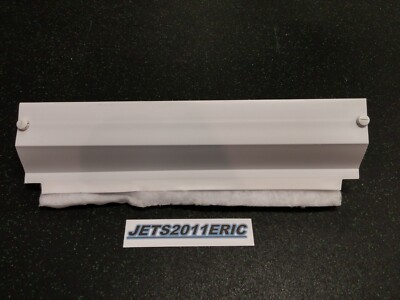 OEM Dishwasher Toe Panel - White Plastic + Retainers W10526115 ...