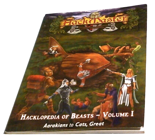 HackMaster 4th Edition HACKLOPEDIA OF BEASTS volume I (1) Kenzer and ...