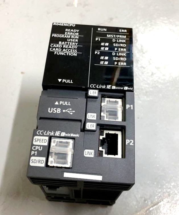 Mitsubishi R04ENCPU Melsec iQ-R Programmable Controller CPU CC-Link No ...
