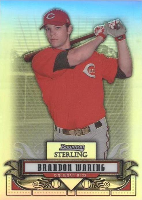 2008 Bowman Sterling - Prospects Brandon Waring #BSP-BW Refractor /199 ...