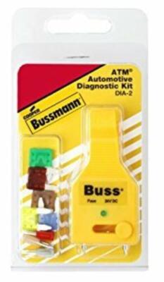 BUSSMANN Bussmann ATM Fuse Assortment with Diagnostic Tester/Puller 24 ...