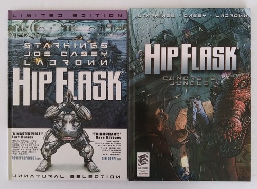 Hip Flask Unnatural Selection & Concrete Jungle (OS Hardcover Set ...