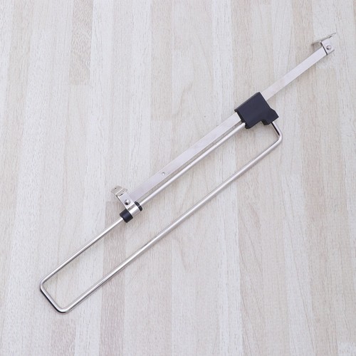 Telescopic Clothes Hanger Rod Retractable for Closet Wardrobe Rack Coat ...