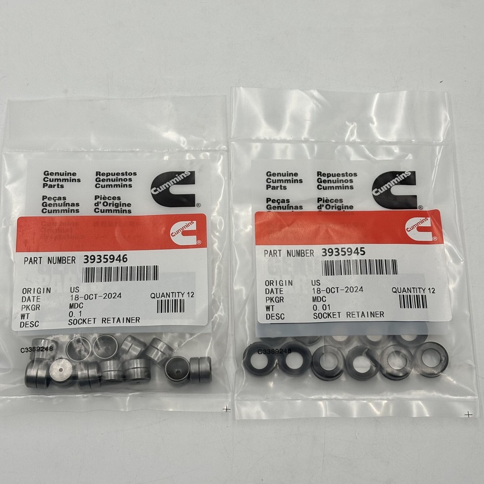 12x Cummins Rocker Arm Head Socket Retainer for 03-18 Dodge 5.9 6.7 RAM ...
