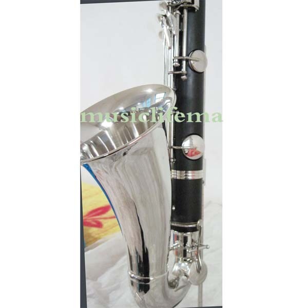 Bass Clarinet Bell & Stand Peg Set Rubber Ball Clip Set Nickel Plated ...