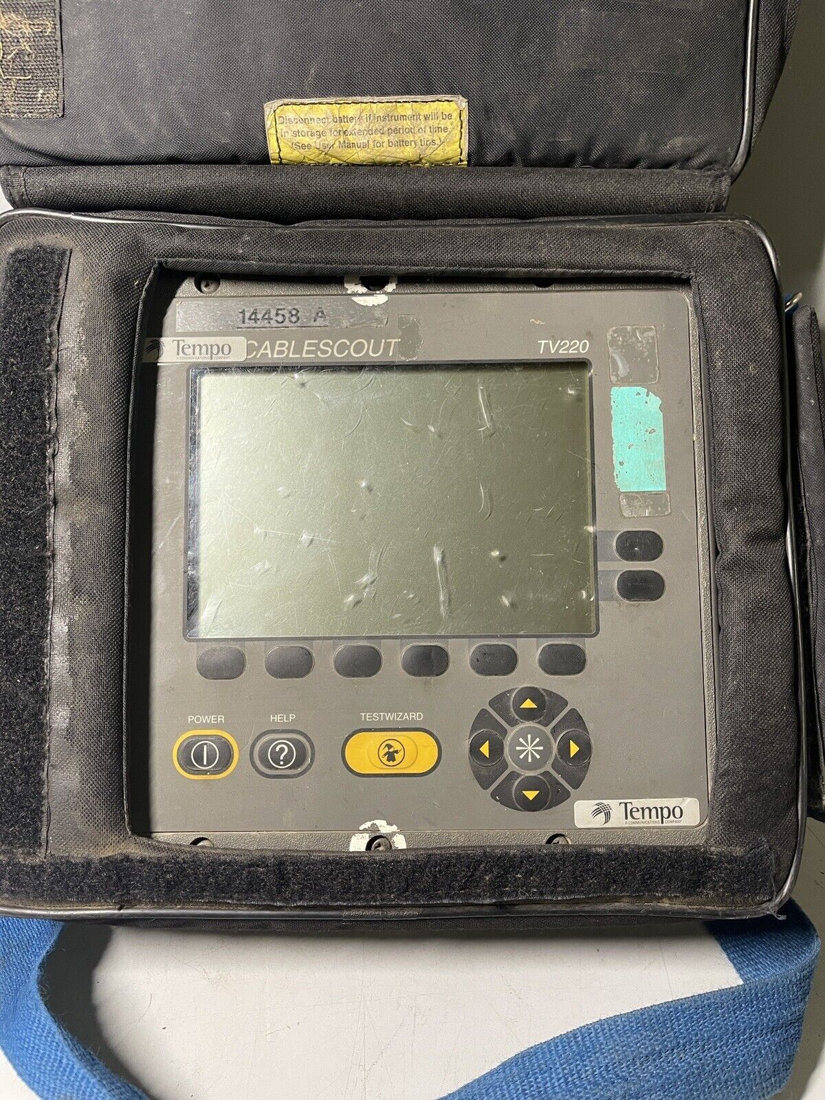 Tektronix CableScout TV220 Coax CATV TDR Cable Tester TV 220 for sale ...