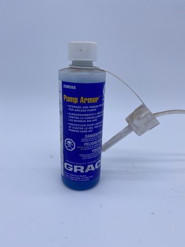 (1) new 8 oz bottle of Graco Pump Armor 25M568 protection for airless ...