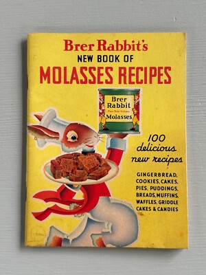 Vintage Brer Rabbit's New Book of Molasses Recipes Advertising 1936 ...
