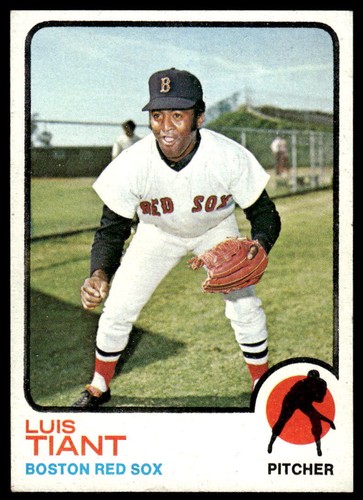 1973 Topps #270 Luis Tiant BASEBALL Boston Red Sox | eBay