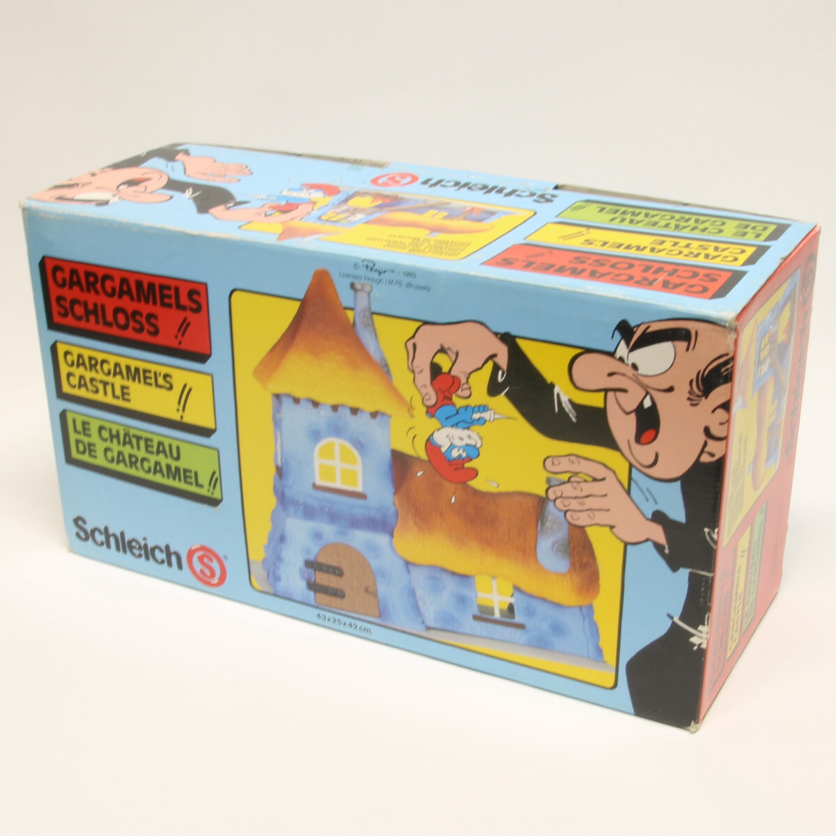 The Smurfs 4.0027 Old Gargamel's Castle Castello di Gargamella 1A Box 1 ...