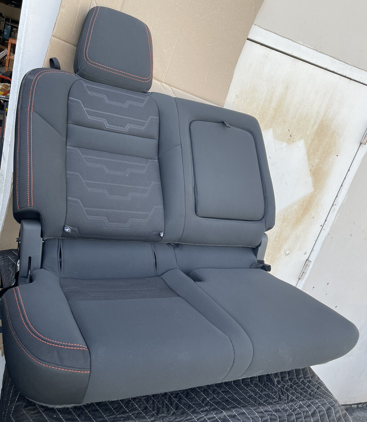 22 NISSAN FRONTIER PRO-X REAR BENCH ASSEMBLY RIGHT SIDE ONLY BLACK ...