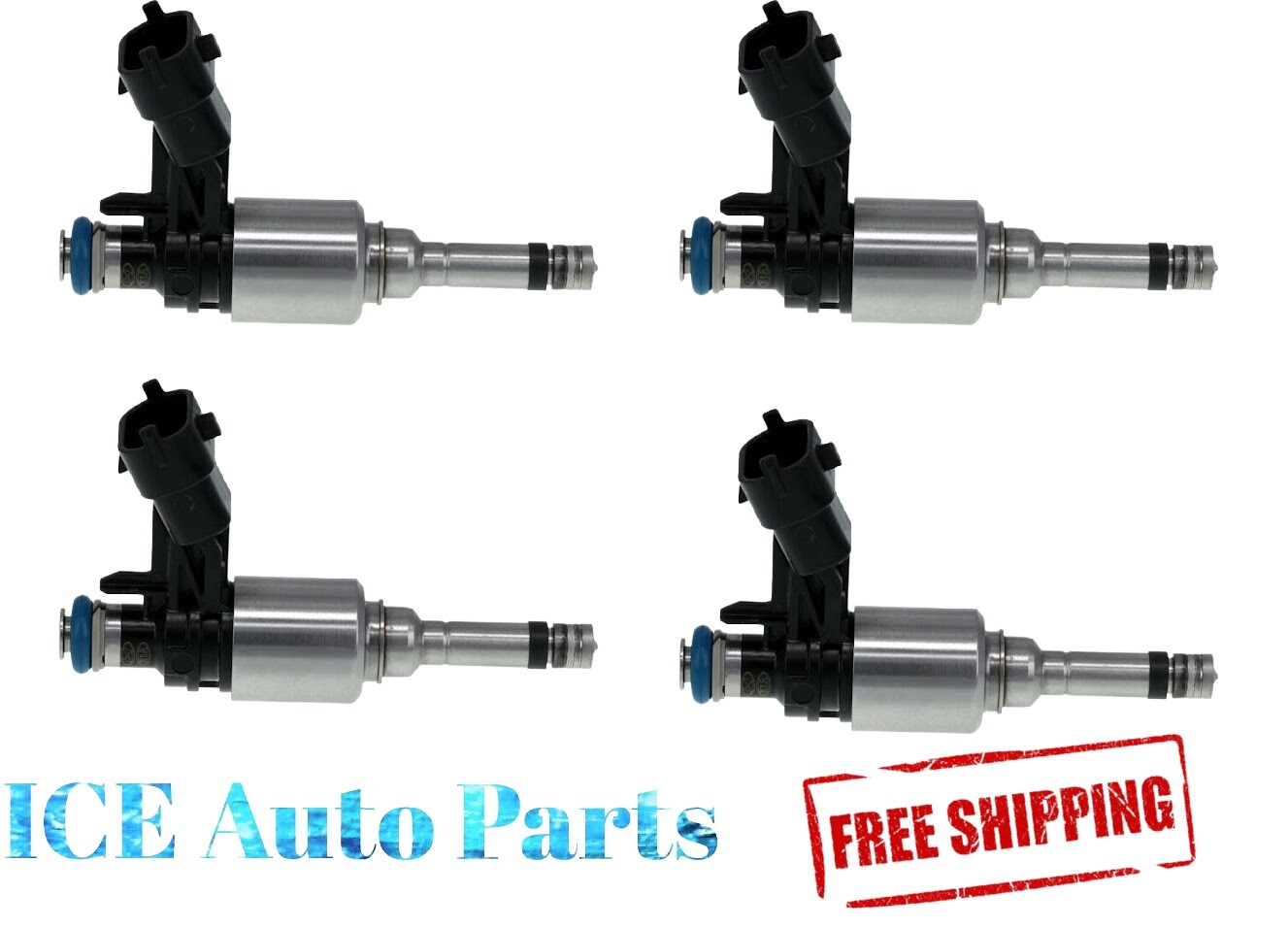 845-12108 Lot of 4 Remanufactured Fuel Injectors For Hyundai Kia ...
