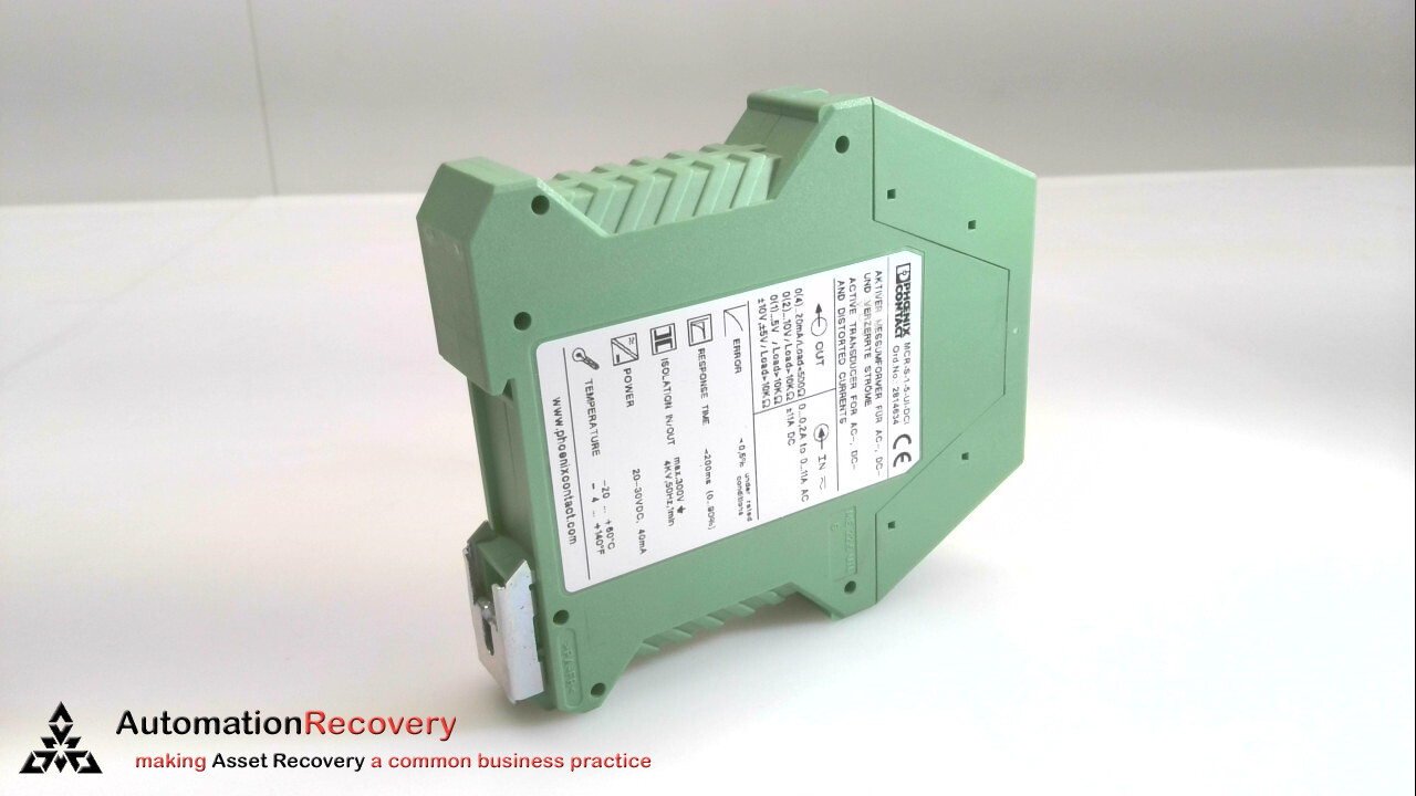 Phoenix Contact Current Measuring Transducer (2814634) for sale online ...