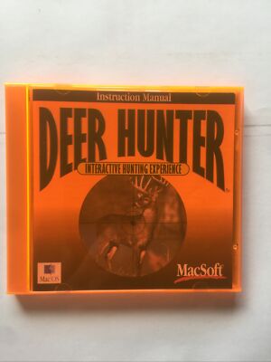 Deer Hunter: Interactive Hunting Experience (Apple, 1998) MacSoft CD w ...
