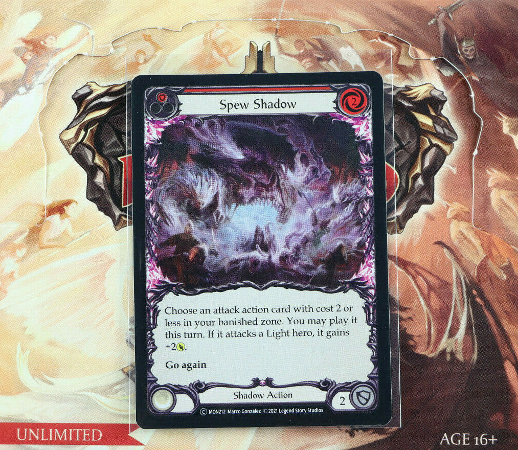 Flesh And Blood Spew Shadow (1) Standard Unlimited MON212 Monarch | eBay