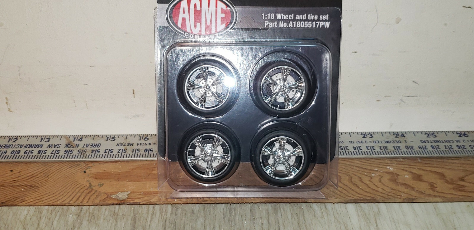 1:18 ACME STREET FIGHTER TORQUE THRUST WHEELS - CHROME- EXCLUSIVE | eBay